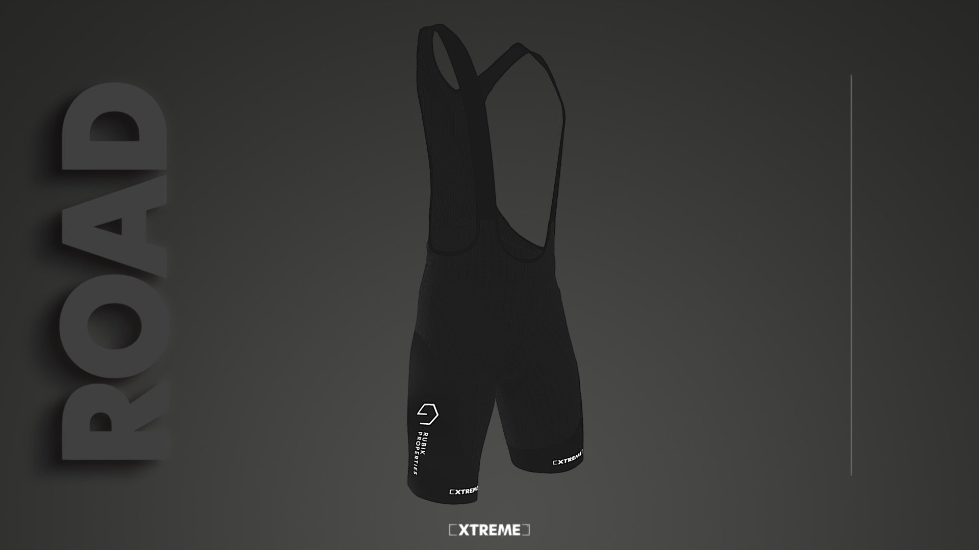 Rubik Properties - 05494 - Stealth bib-shorts - 3D model by Konggaard ...