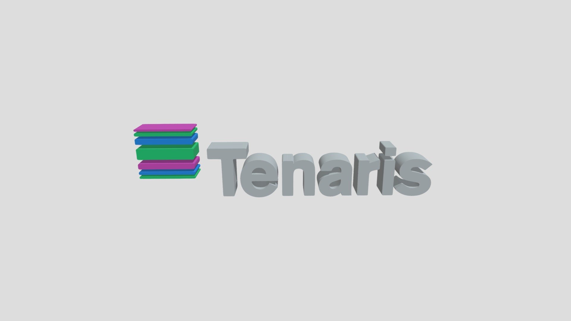 Logo Tenaris9.fbx_ Scene_ Scene_ Collection - Download Free 3D model by ...