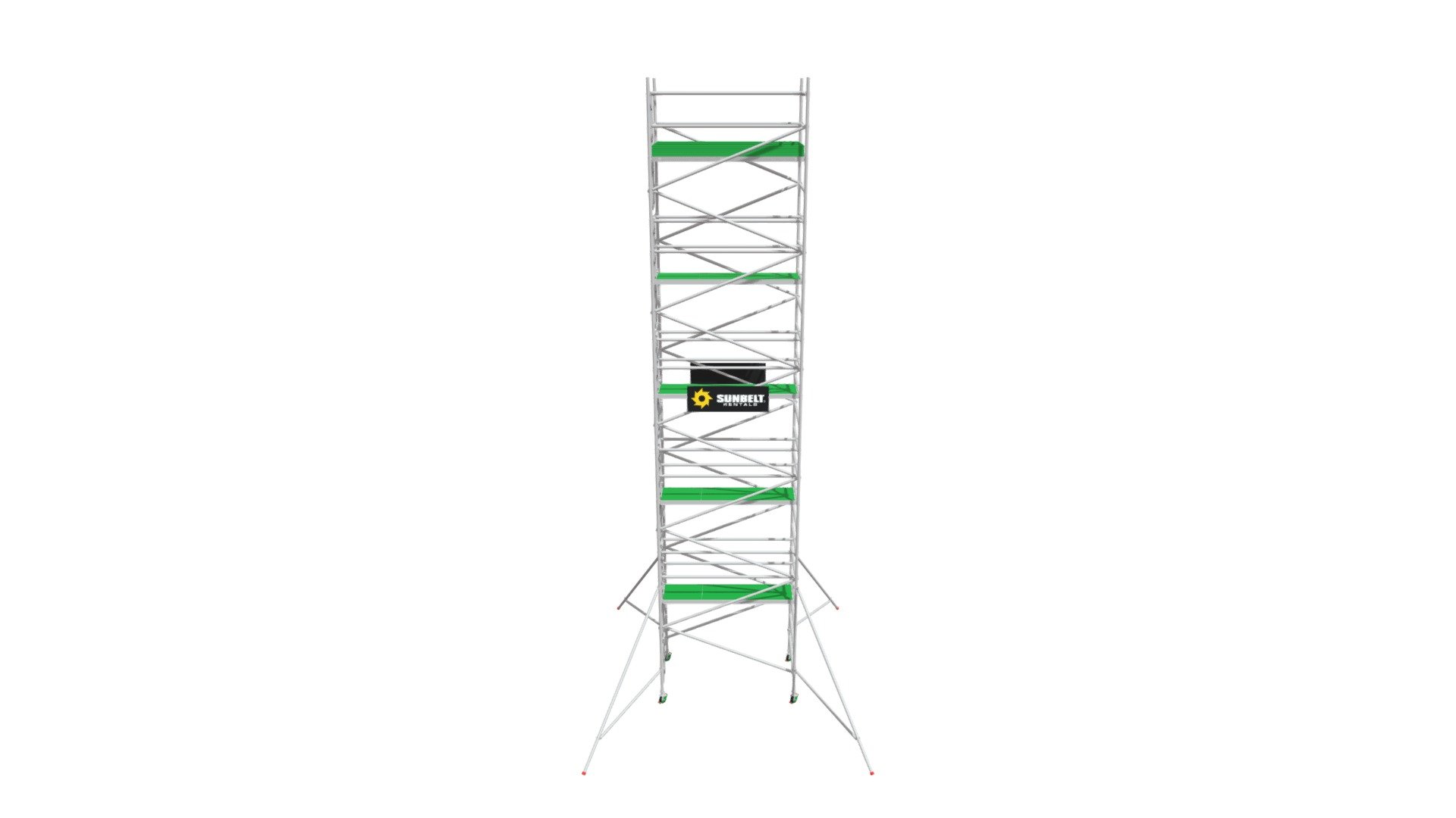 Scaffold Tower POP UP Eiger 500 Double - 3D model by bimstore ...