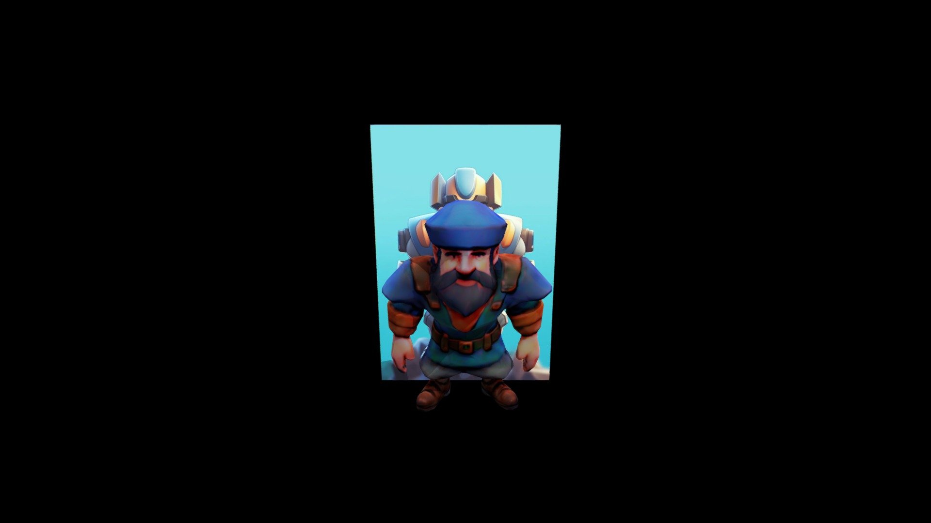 toy figurine of a cartoon character. - Download Free 3D model by klrxyz ...