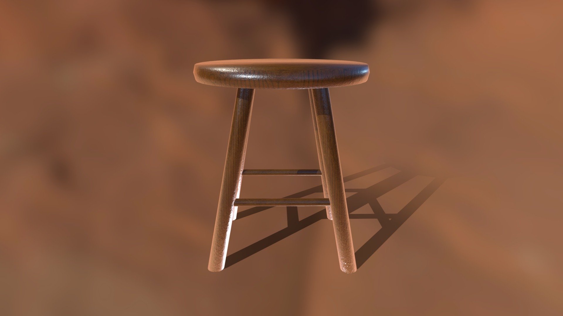 Stool - 3D model by KlaZapp [854eb7d] - Sketchfab