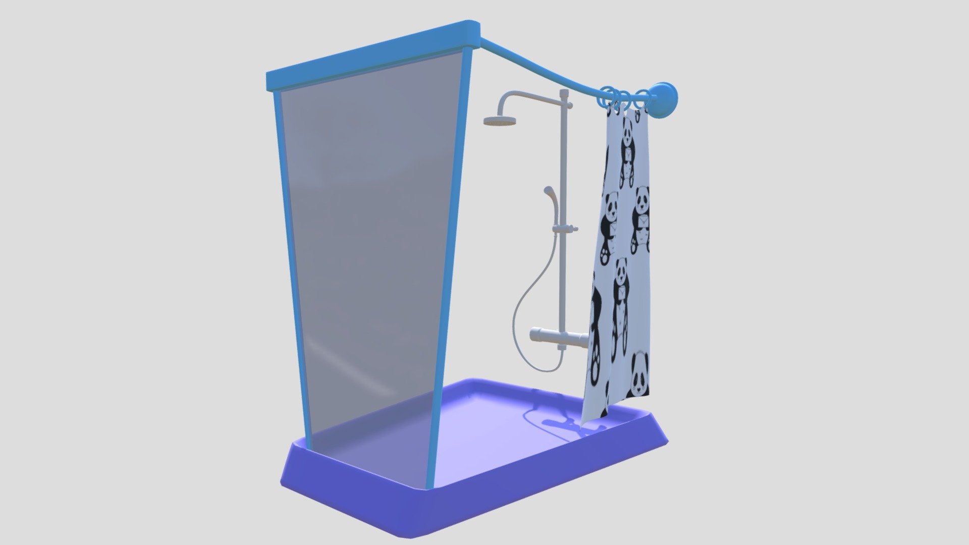 Toon Shower - Download Free 3D model by Habib Siddick (@habibshiddick3 ...