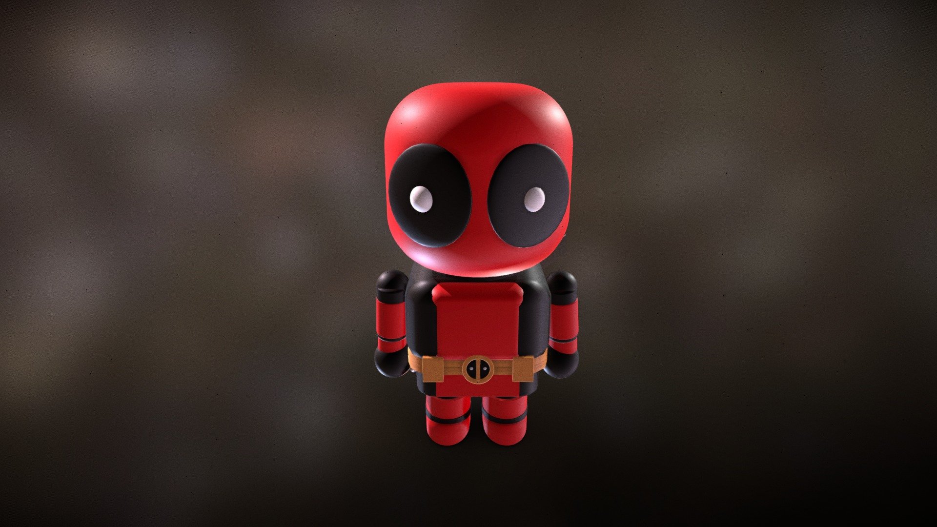 Chibi Deadpool - Download Free 3D model by Hasan Zafar ...
