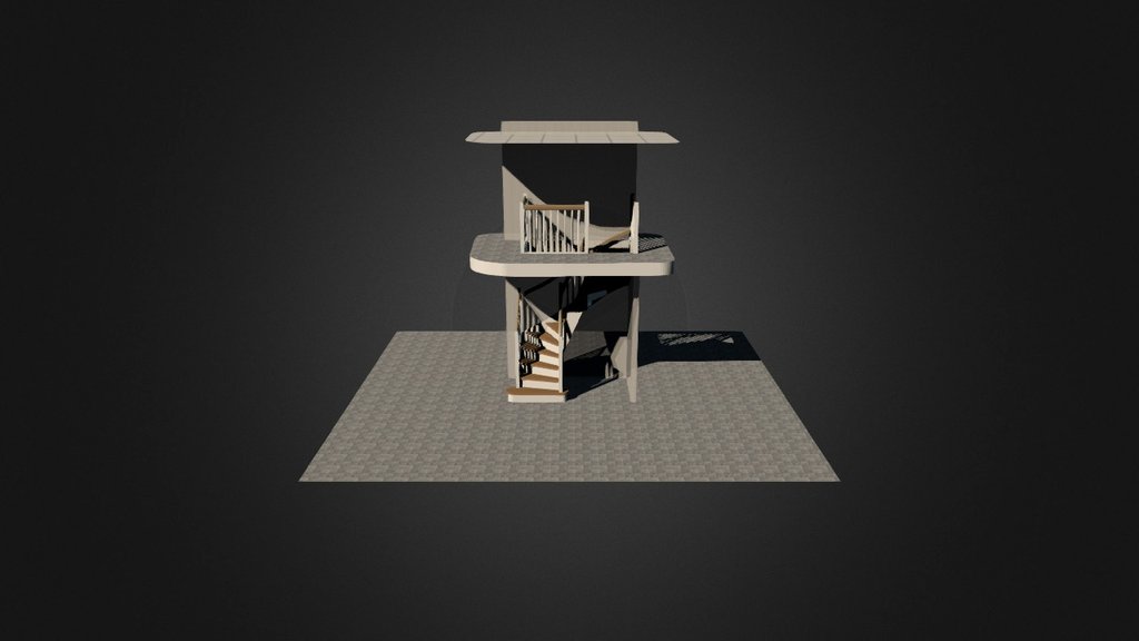 U-trappa - 3D model by Snickeri Stark (@MartinStark) [85511b3] - Sketchfab