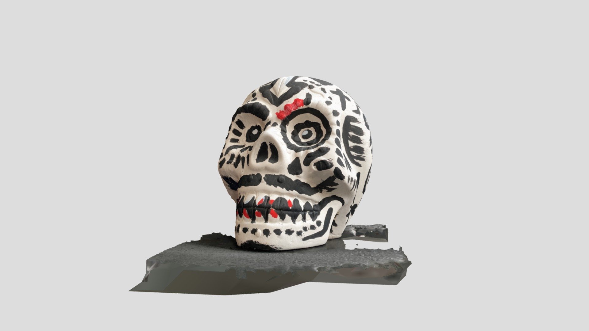 Ceramic skull 3D Scan - Download Free 3D model by Thomas Hollaender ...