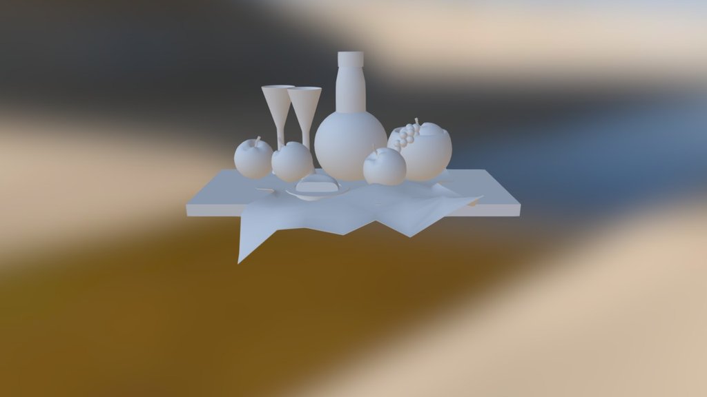 BODEGON - 3D model by SuperDomm [85529aa] - Sketchfab