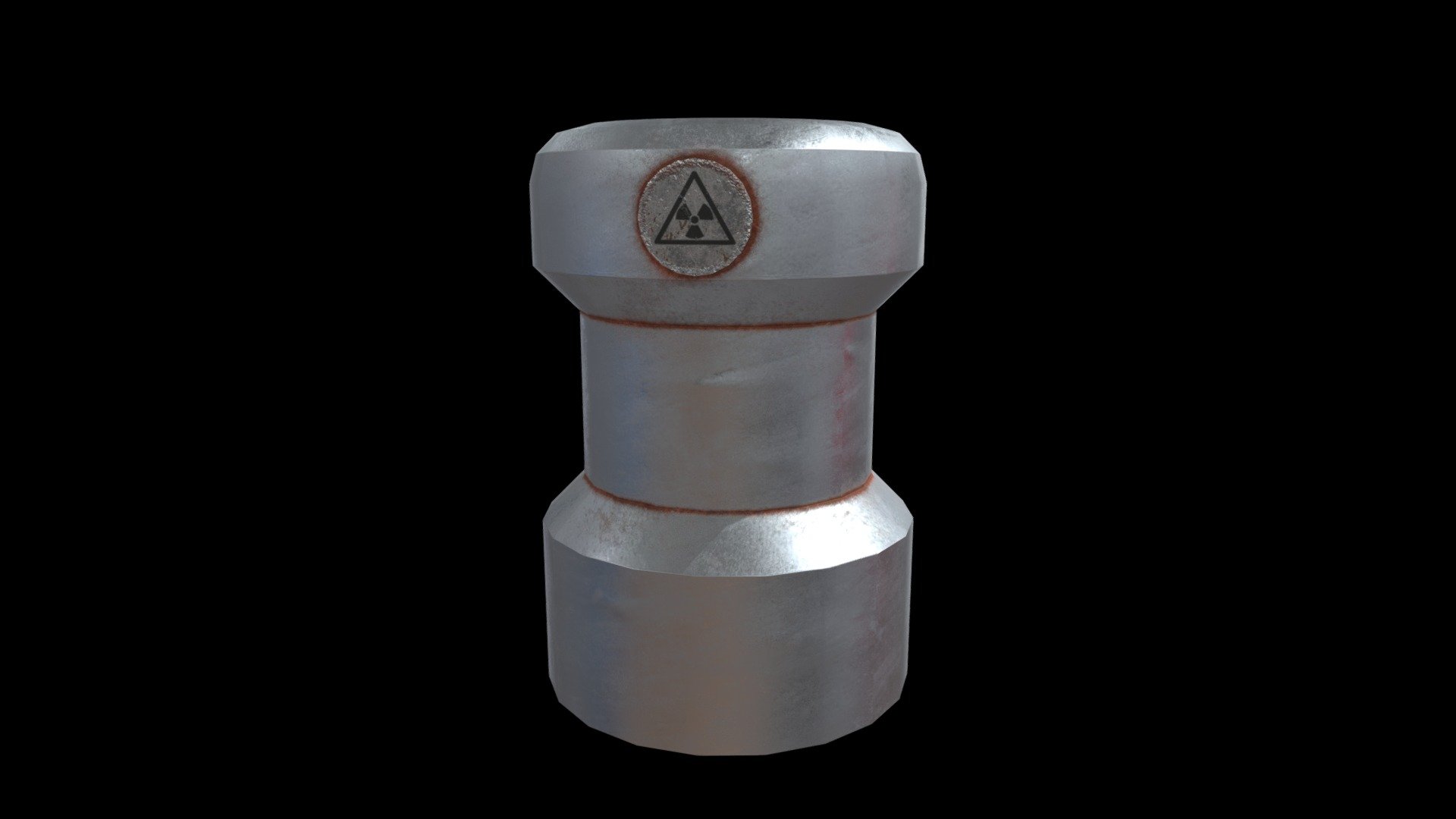 Rusted gas cannister - 3D model by Jessehorne [8553718] - Sketchfab