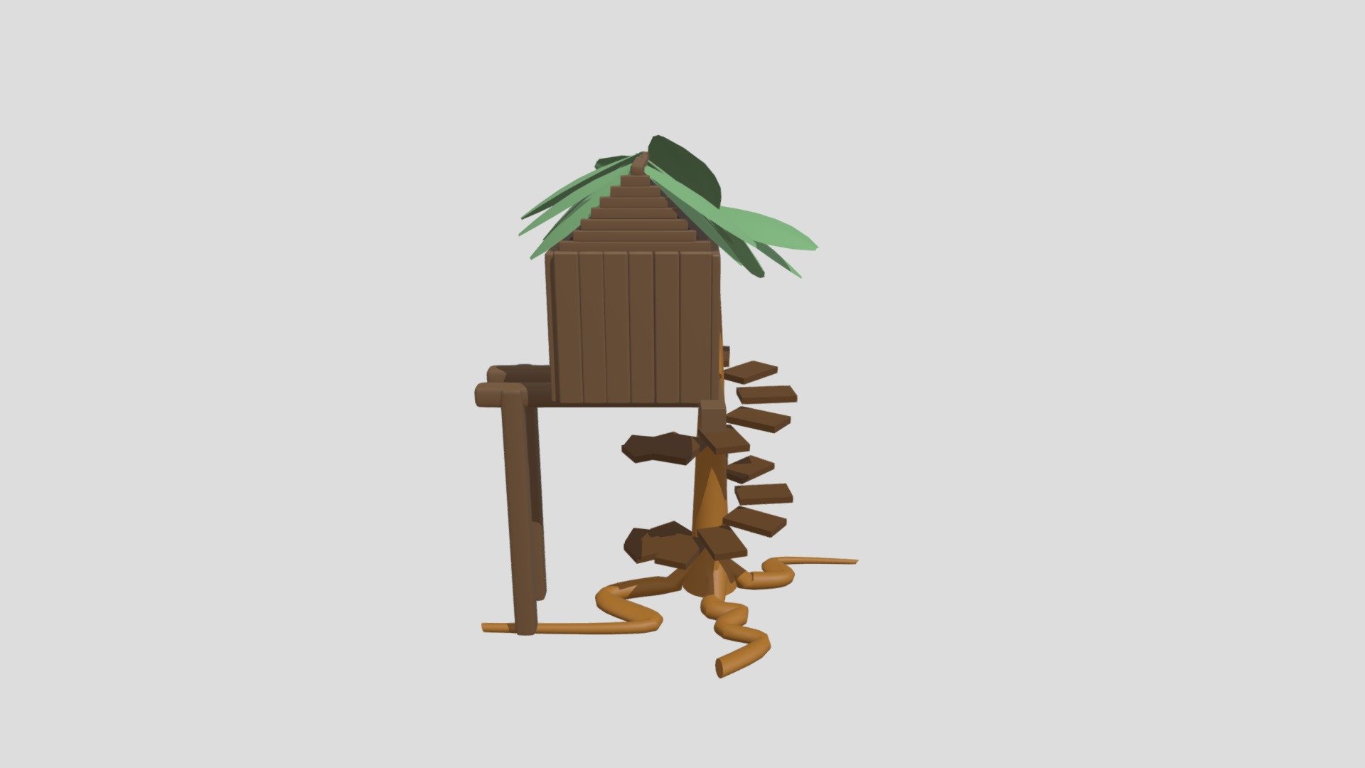 Maya Tree House - 3D model by BIGDMONEY [8556554] - Sketchfab