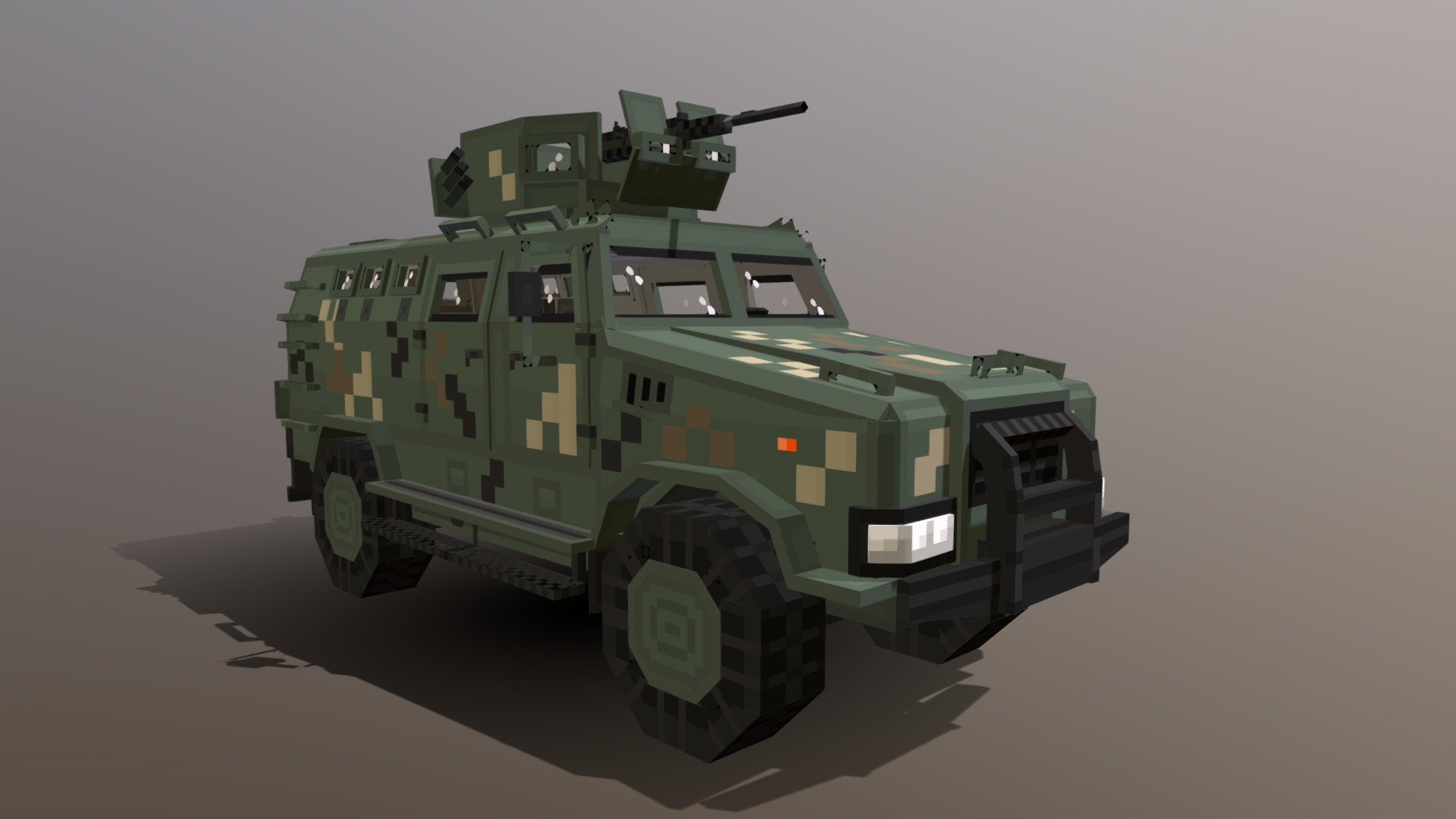 Low poly Ukrainian Kozak-2 - Download Free 3D model by 42manako ...