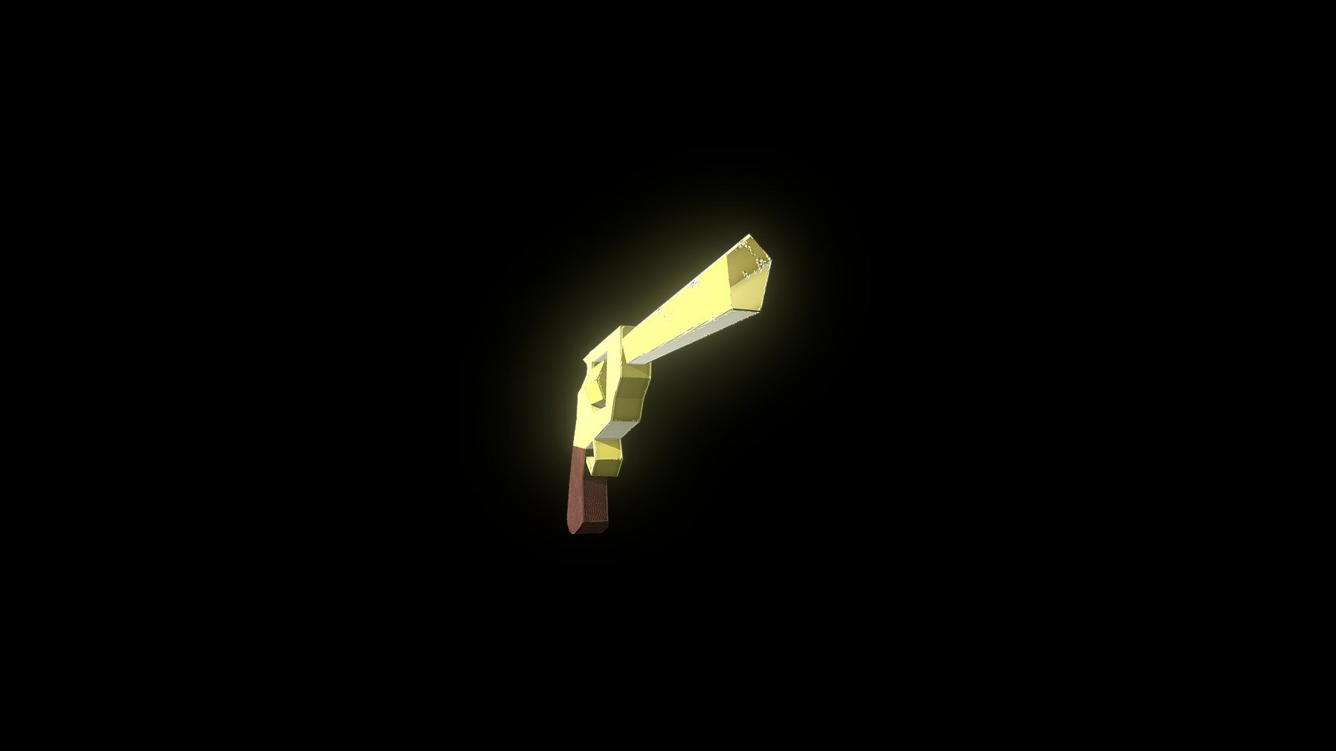 PSX Revolver (Gold) - 3D model by danielthesecond [8557caa] - Sketchfab