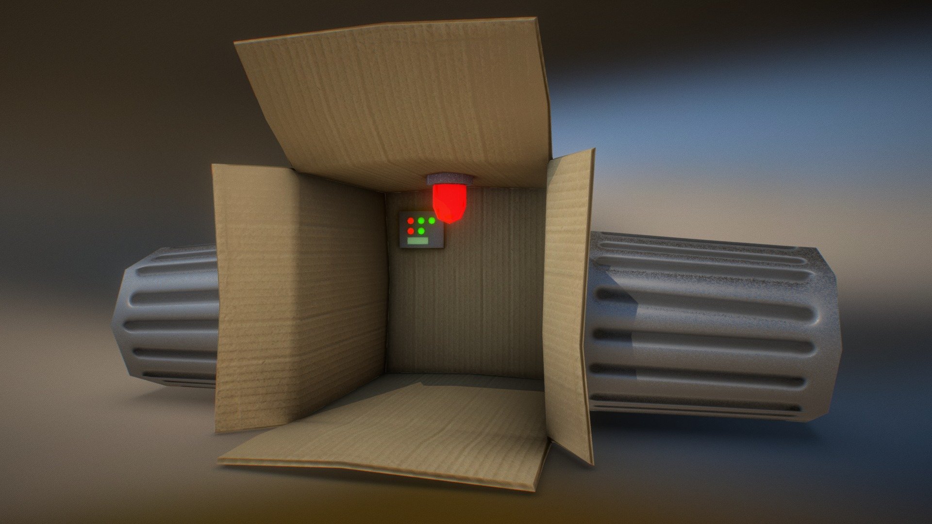 Crude Teleporter - Download Free 3D model by nuFF3 [8558a31] - Sketchfab