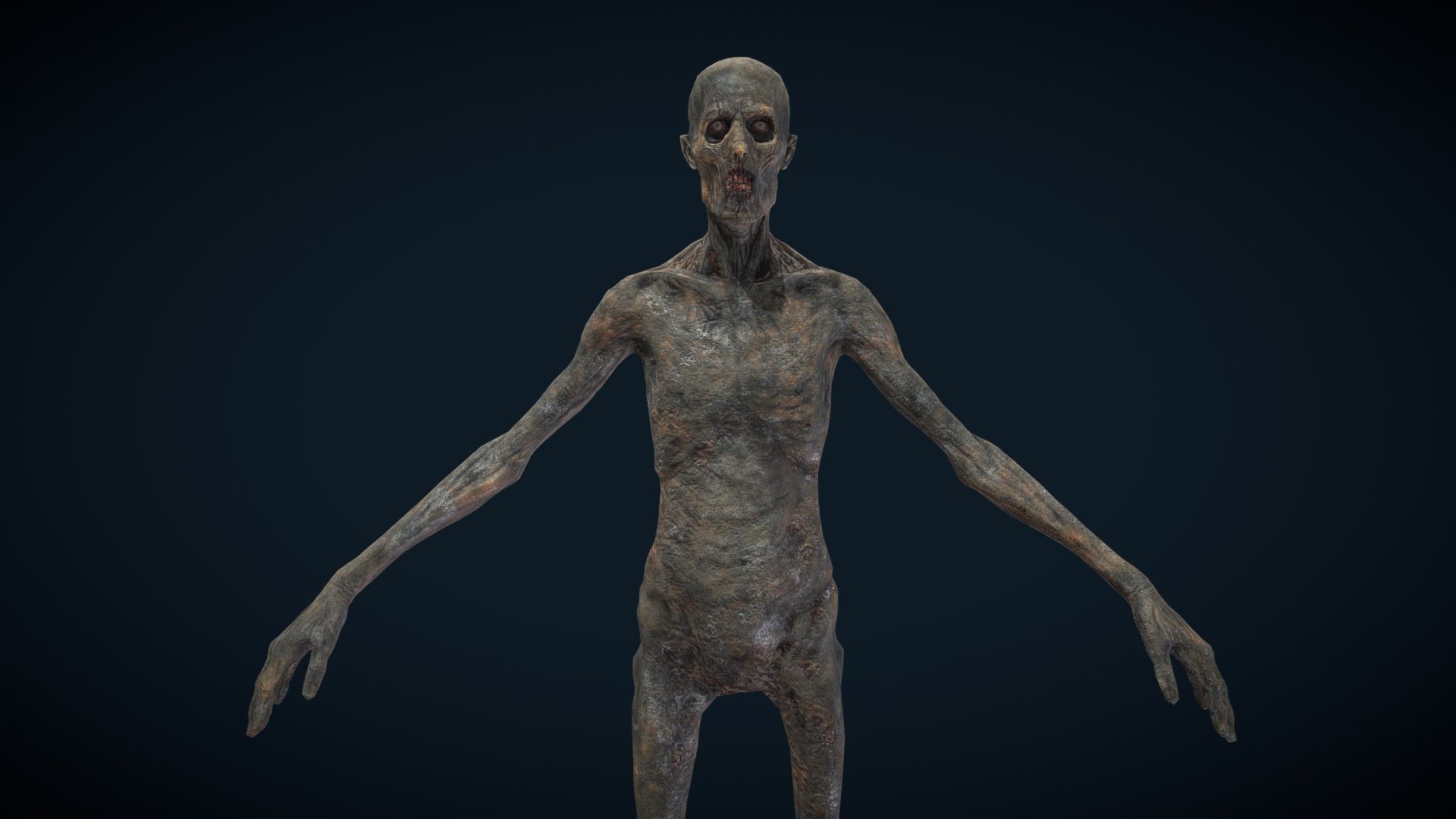 Zombie_Smoke_Mummy_Character_12_MB - Download Free 3D model by Mehdi ...
