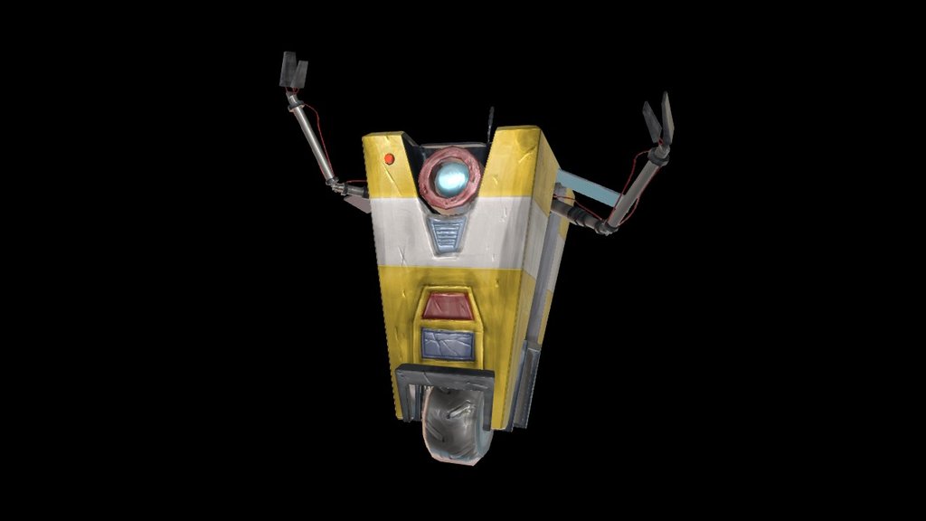 Claptrap Fanart - 3D model by Drake Nguyen (@IWant2Improve) [855b4dc ...