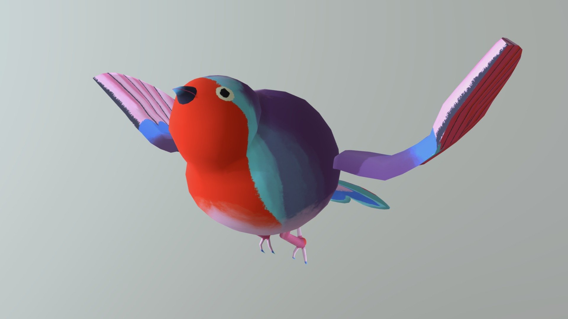 Tiny World - Bird - 3D model by blvo [855d152] - Sketchfab
