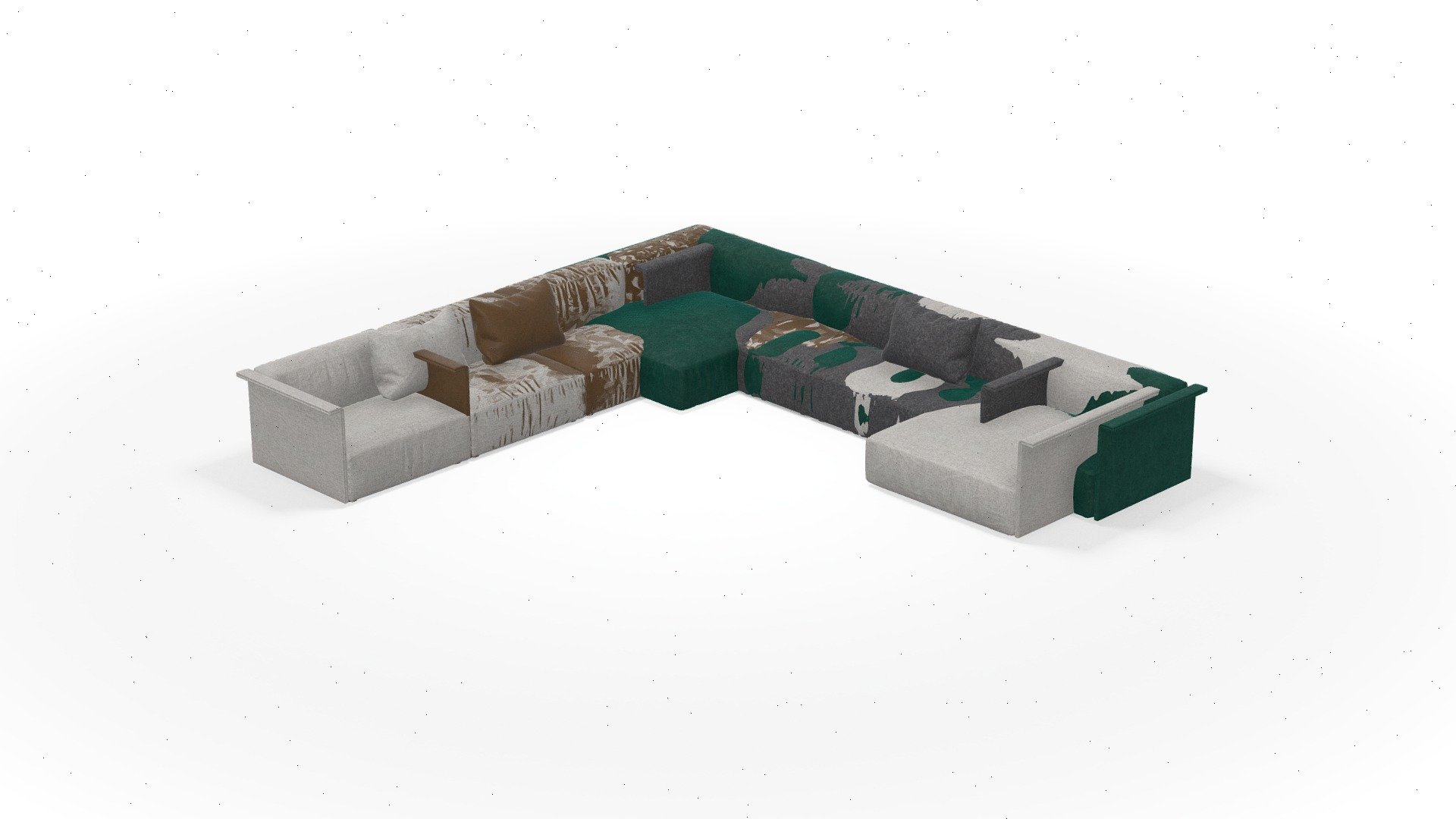 Arcade Sofa - 3D model by motionwave [855da04] - Sketchfab