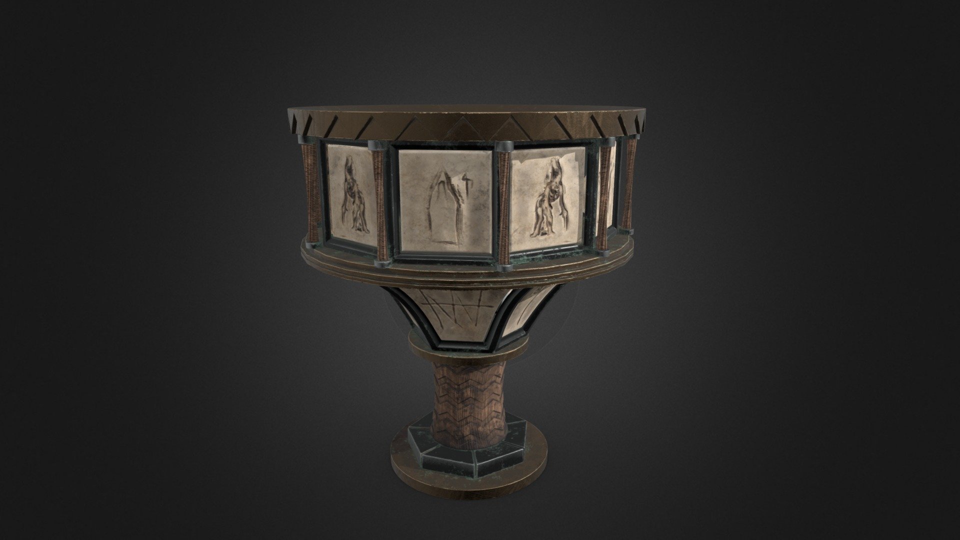 Kings Cup - 3D model by LeCroissant [855e920] - Sketchfab
