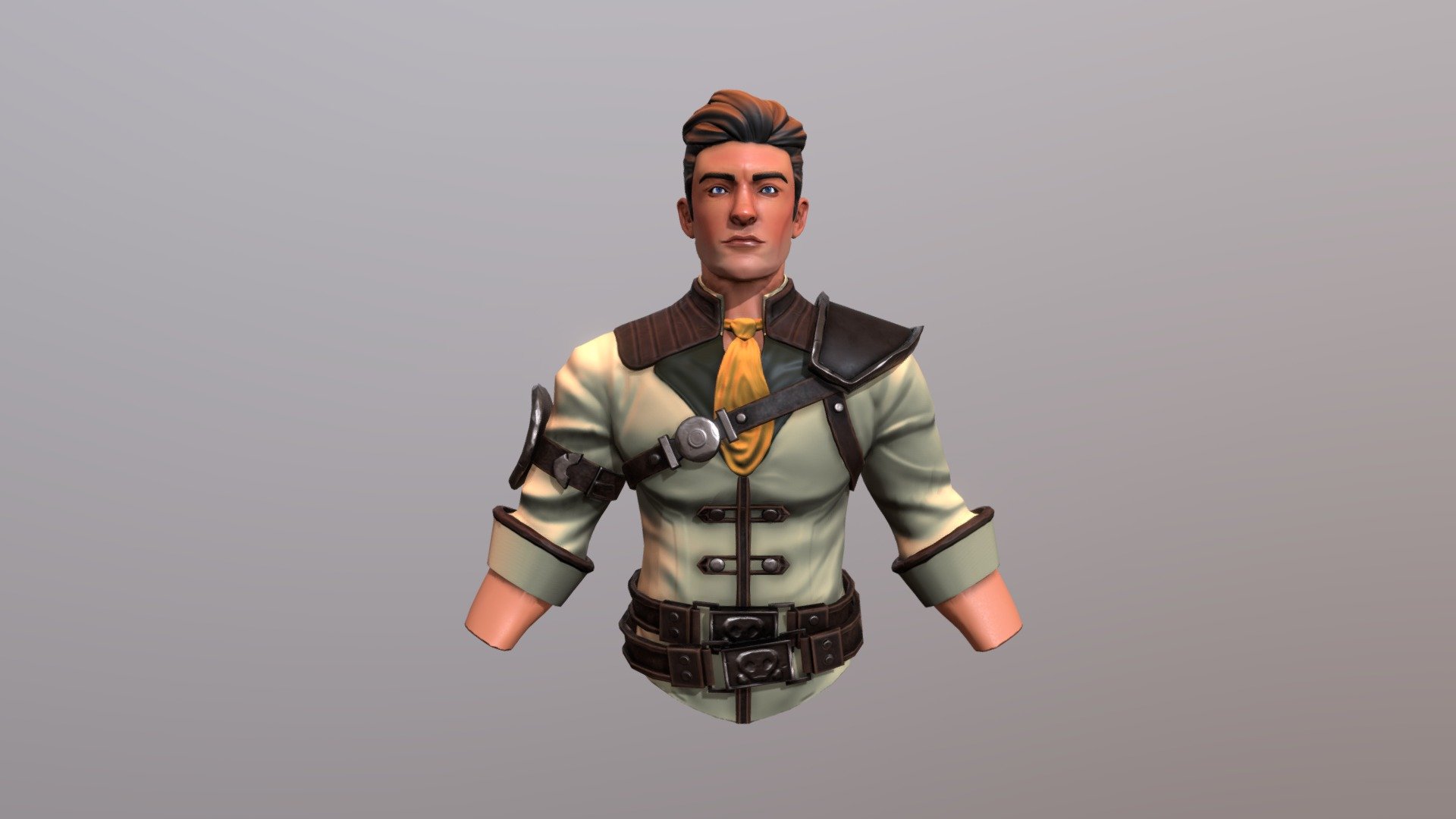 Stylized Male - 3D model by Pascal Houston (@PaxH) [856084e] - Sketchfab