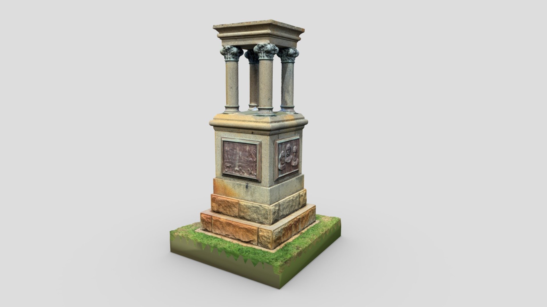 FREMANTLE_MONUMENT_300K - 3D model by 3DWALKABOUT [85616e1] - Sketchfab