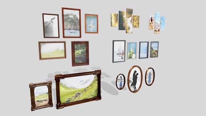 Picture-frame 3D models - Sketchfab