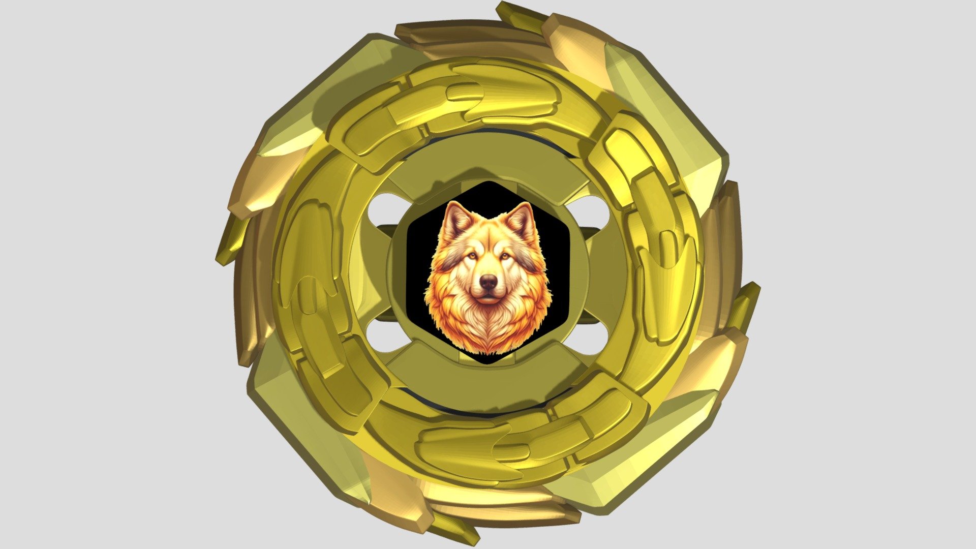 Beyblade Wild Lobo 130 DSTA - 3D model by IcaroAndradeOliveira1 ...