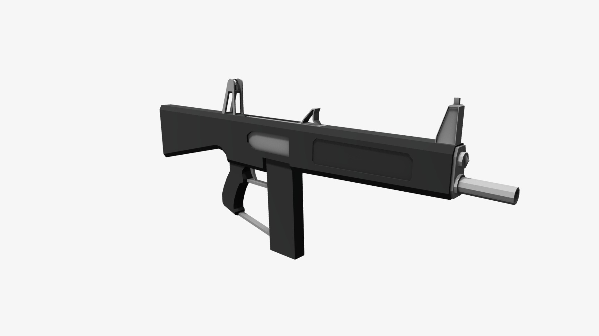 Low Poly AA-12 - 3D model by samanthacford [856483e] - Sketchfab