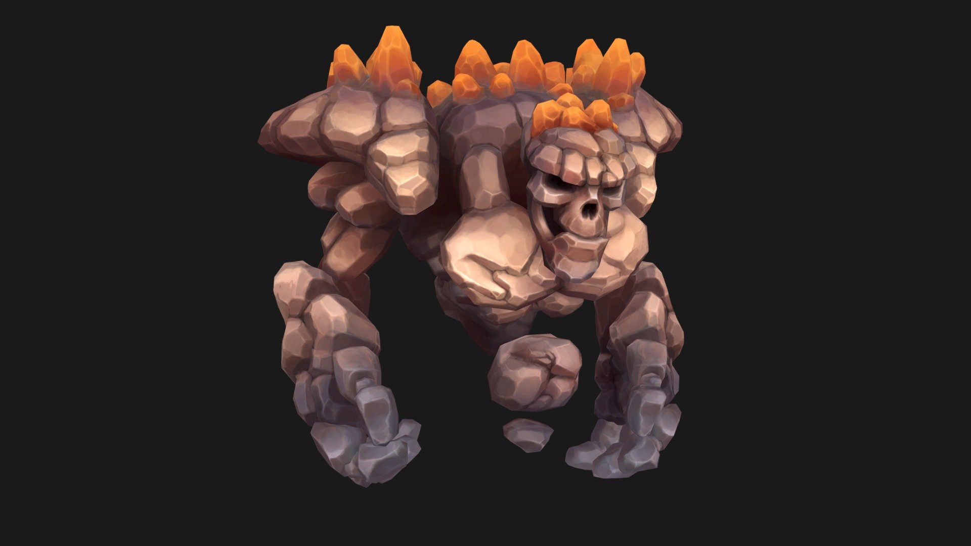 Stylized Stone Elemental - Buy Royalty Free 3D model by sashasasha ...