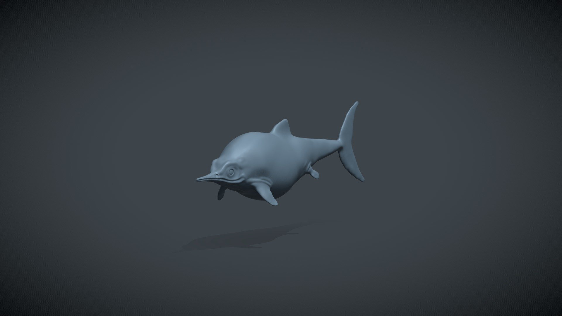 Ichthyosaur Model V0.2 - 3D model by The place for testing things out ...