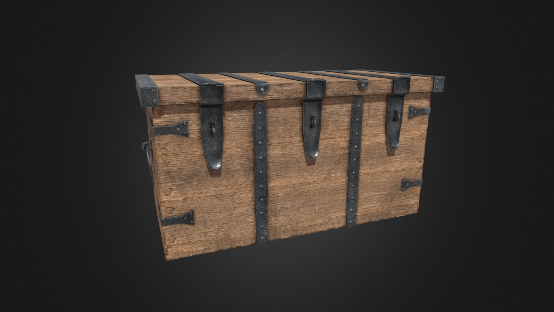 Medieval Chest - 3D model by Jannis Dittmer (@dittmer.jannis) [856926d ...