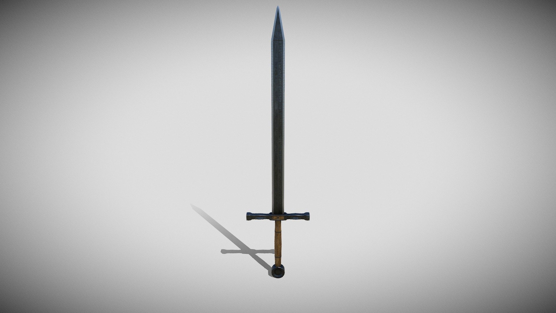 Low poly sword - Download Free 3D model by man (@r.sfbsu) [856a875 ...