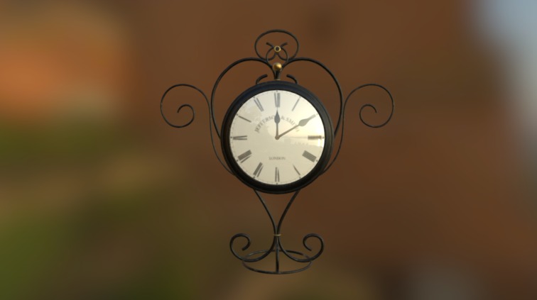 Jefferson & Smith Table Clock Replica - Download Free 3D model by Marco ...