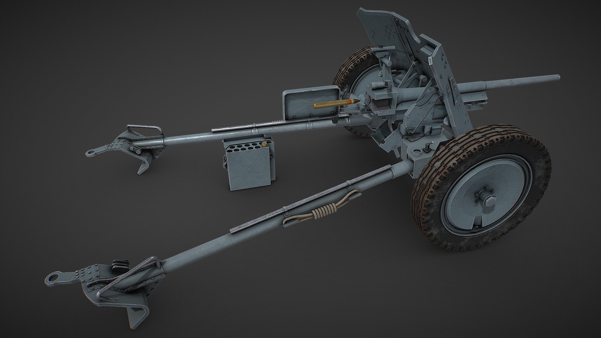 PAK 36 - 3D model by Nicu_Tepes_Vulpe [856afd0] - Sketchfab