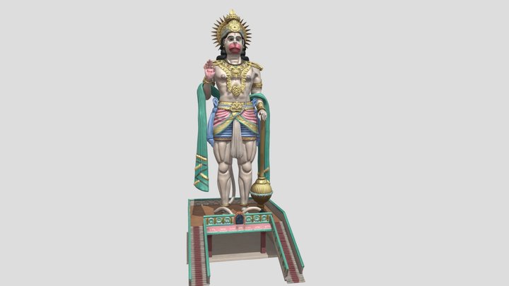 Hanuman 3D models - Sketchfab