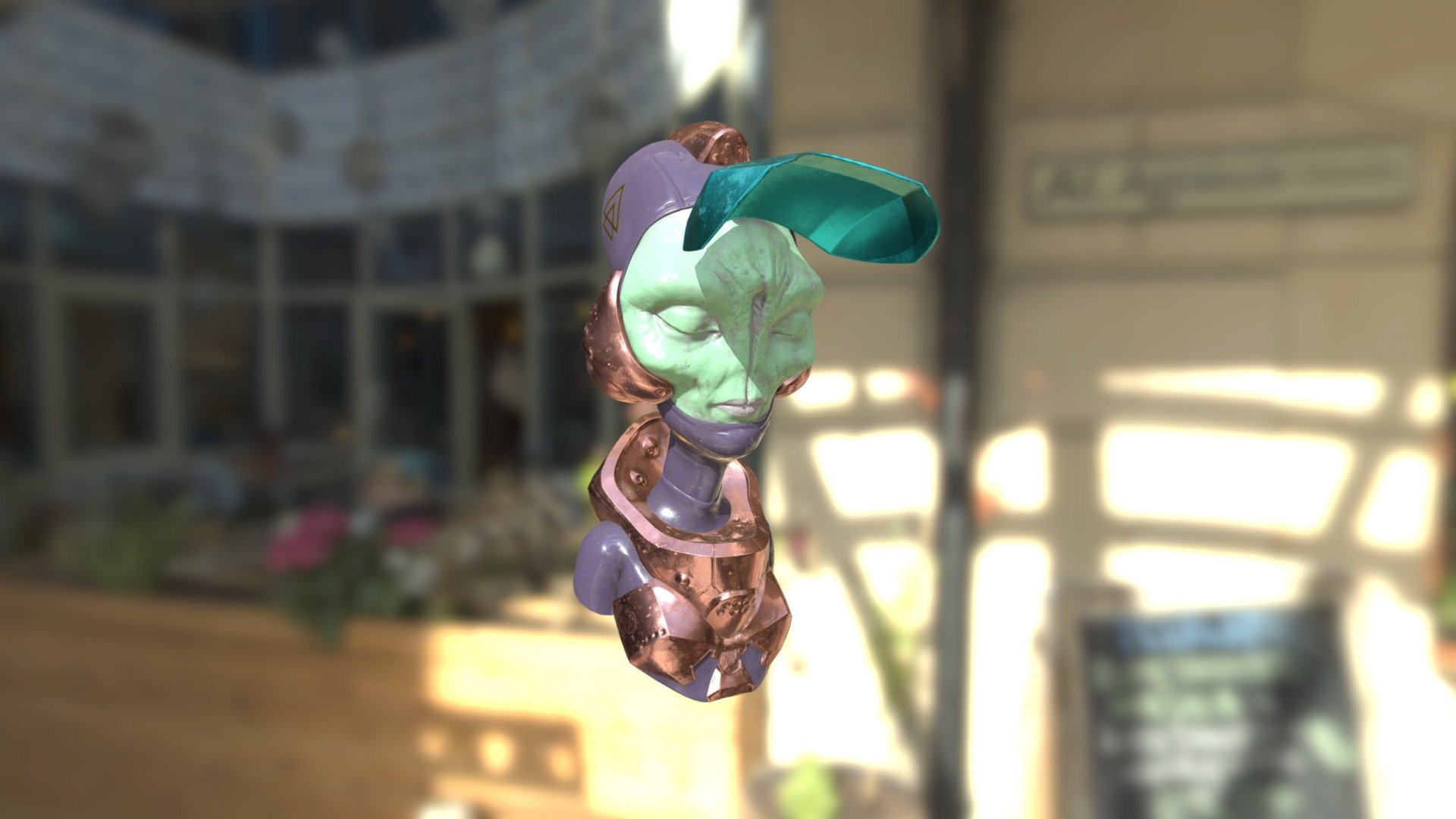 B1G2_Zanot_Tifany_Alien - 3D model by tifany.z [856b1aa] - Sketchfab