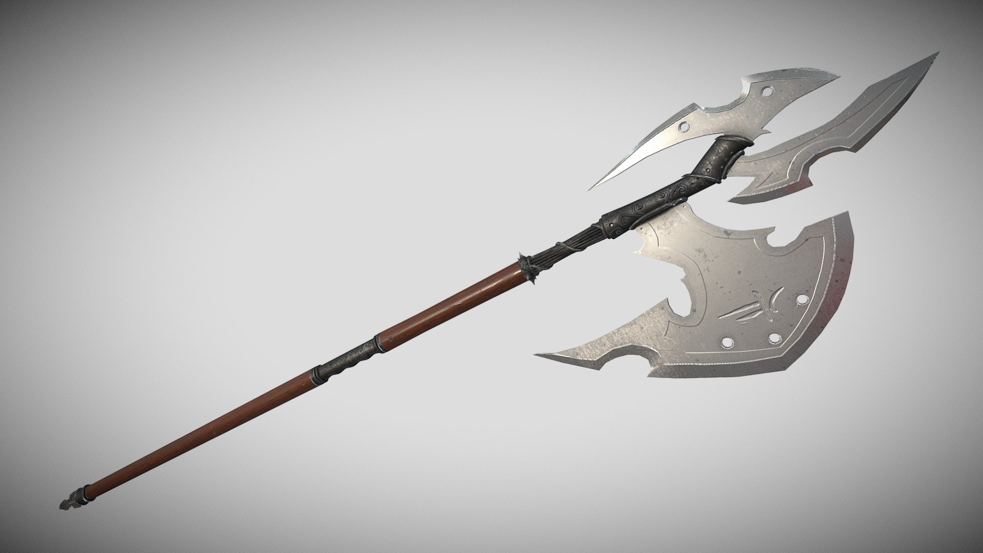 Draconic Halberd Concept - Download Free 3D model by Zgon (@Z-gon ...