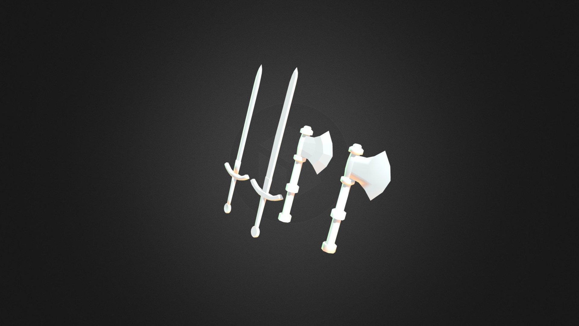 Project One || Simple Weapons - Download Free 3D model by ...