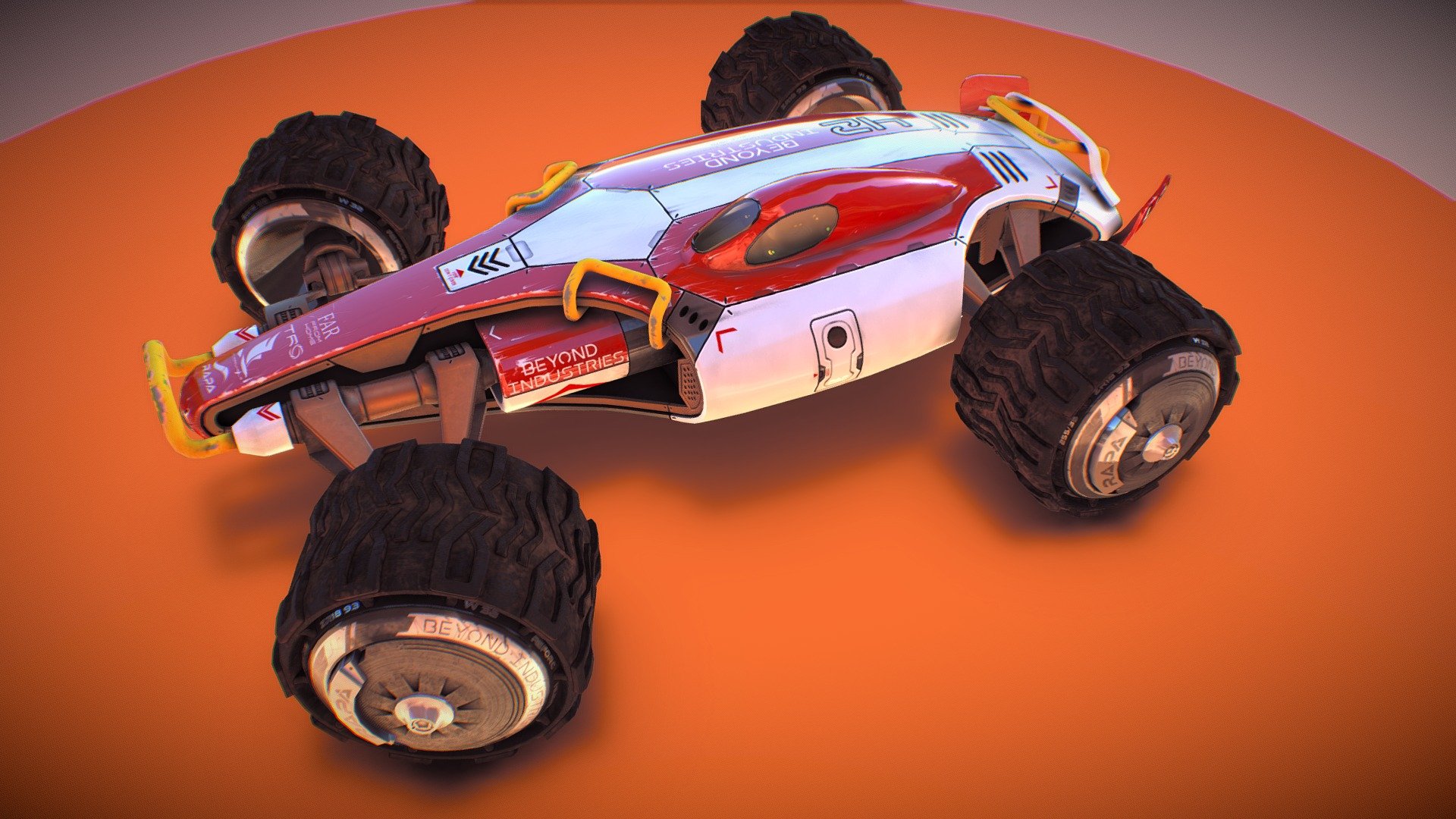Mars Racer - 3D model by Petru Neacsu (@shaka.zl) [856c8ab] - Sketchfab