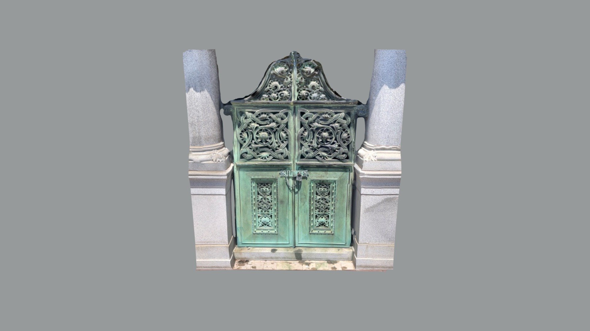 Bronze gate - Download Free 3D model by cloudhouse1 [856d739] - Sketchfab