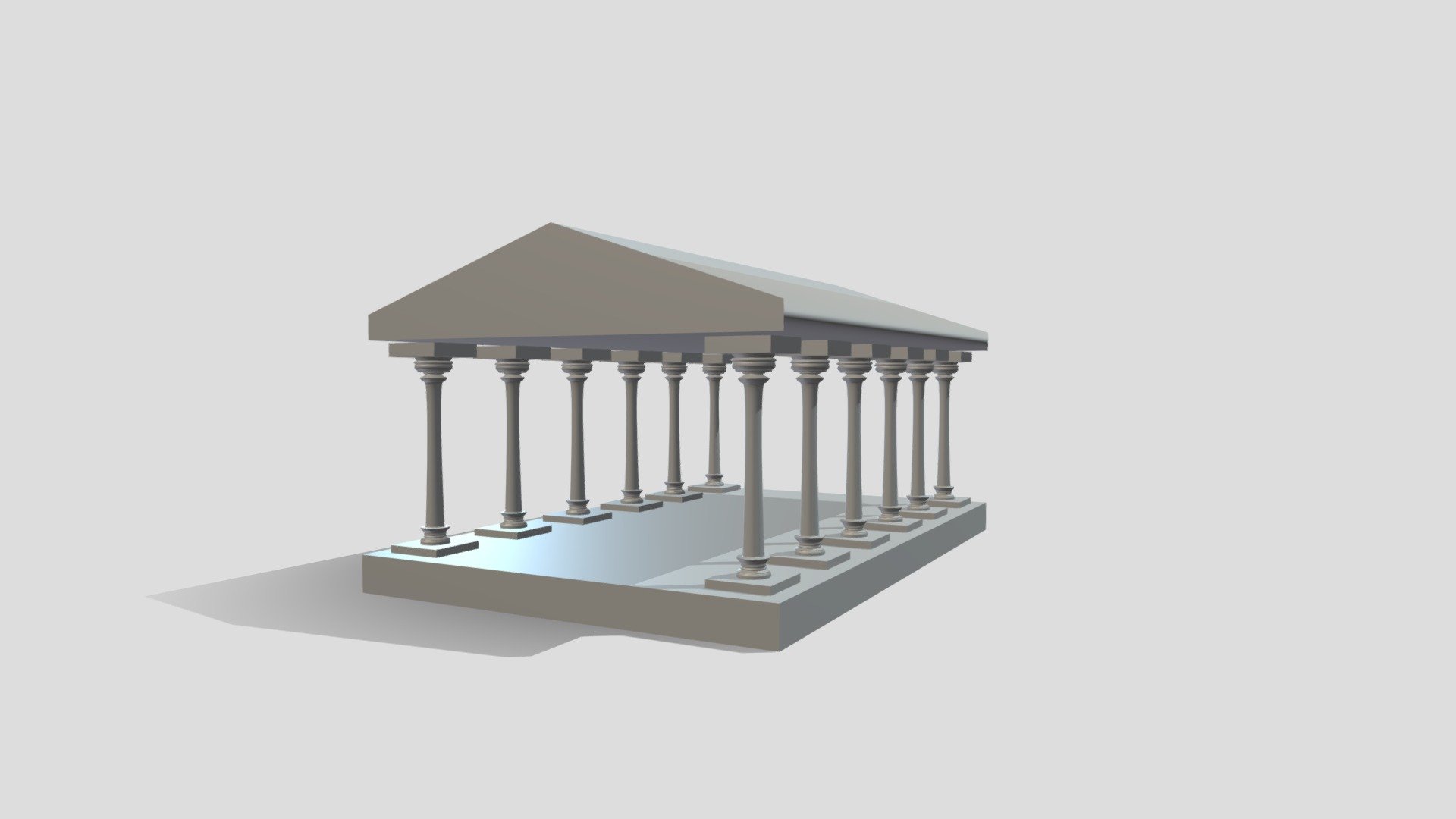 CGT 116 Doric Pillar - Download Free 3D model by Jackie T (@jtscheby ...