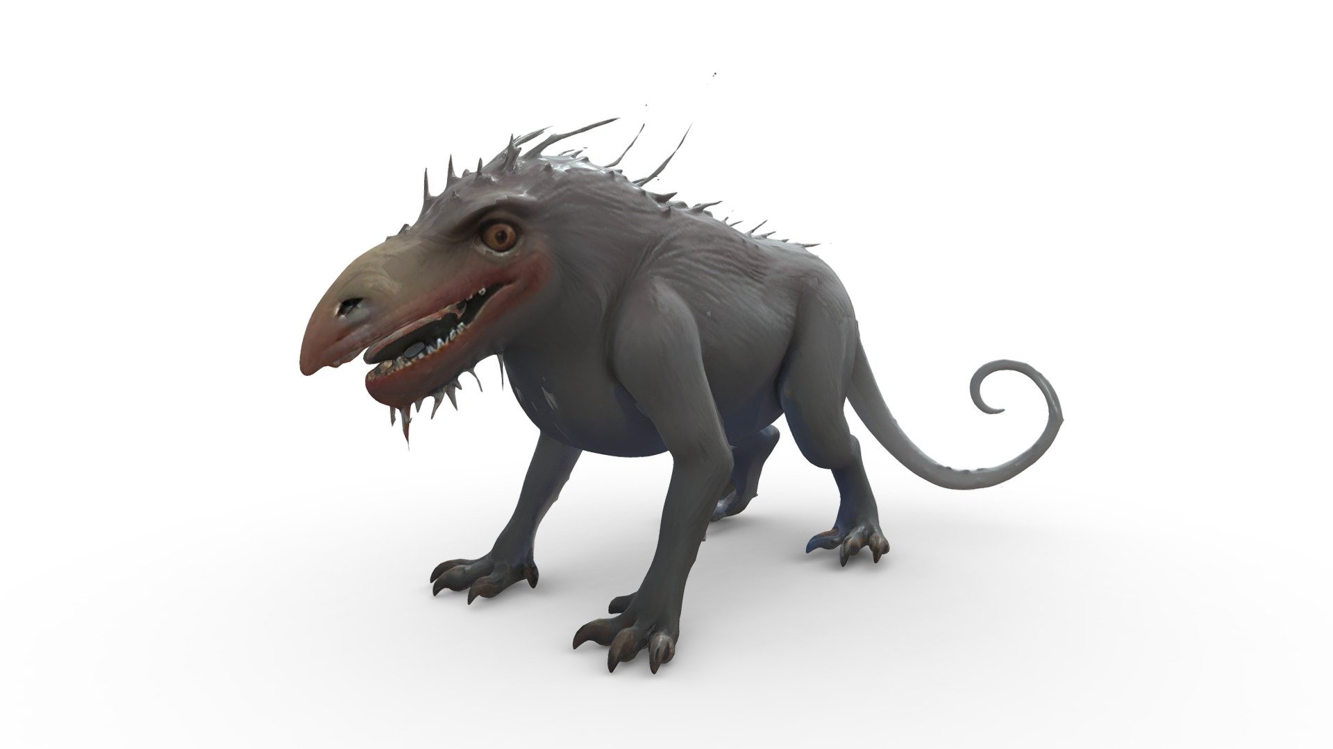Creature - Download Free 3D model by tekovsky [856e421] - Sketchfab