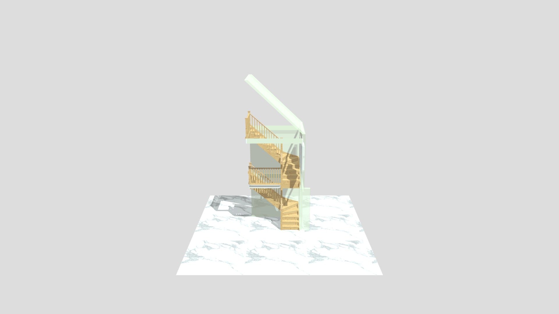 GWE15PR - Download Free 3D model by Excel Stairs Ltd (@paul7732 ...
