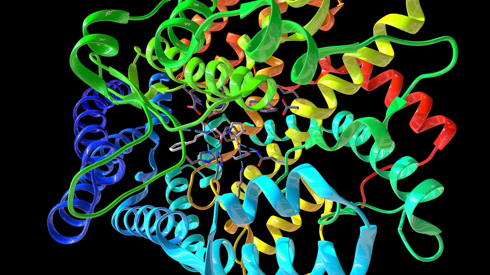 ACE Inhibitor - Homework Ex - Dark Background - Download Free 3D model ...