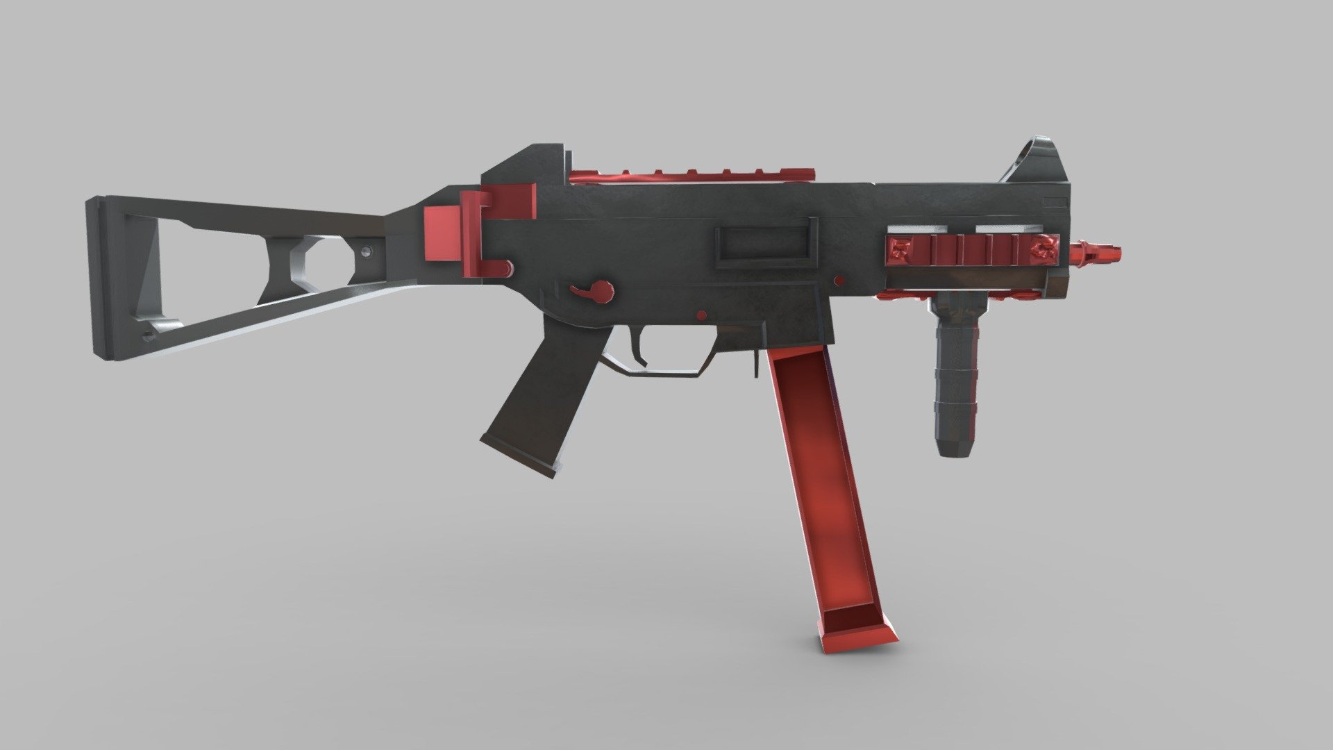 UMP 45 - 3D model by KtheKat [85734d6] - Sketchfab