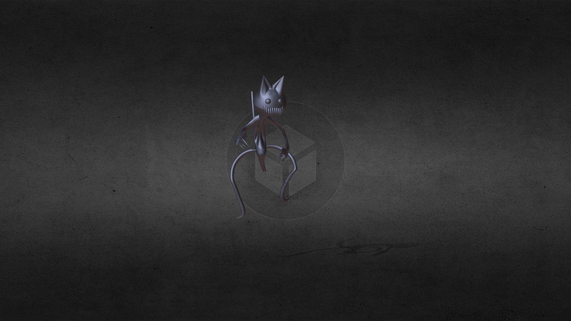 Demon Cat Creature - Download Free 3D model by BlackCat413 [8573745 ...