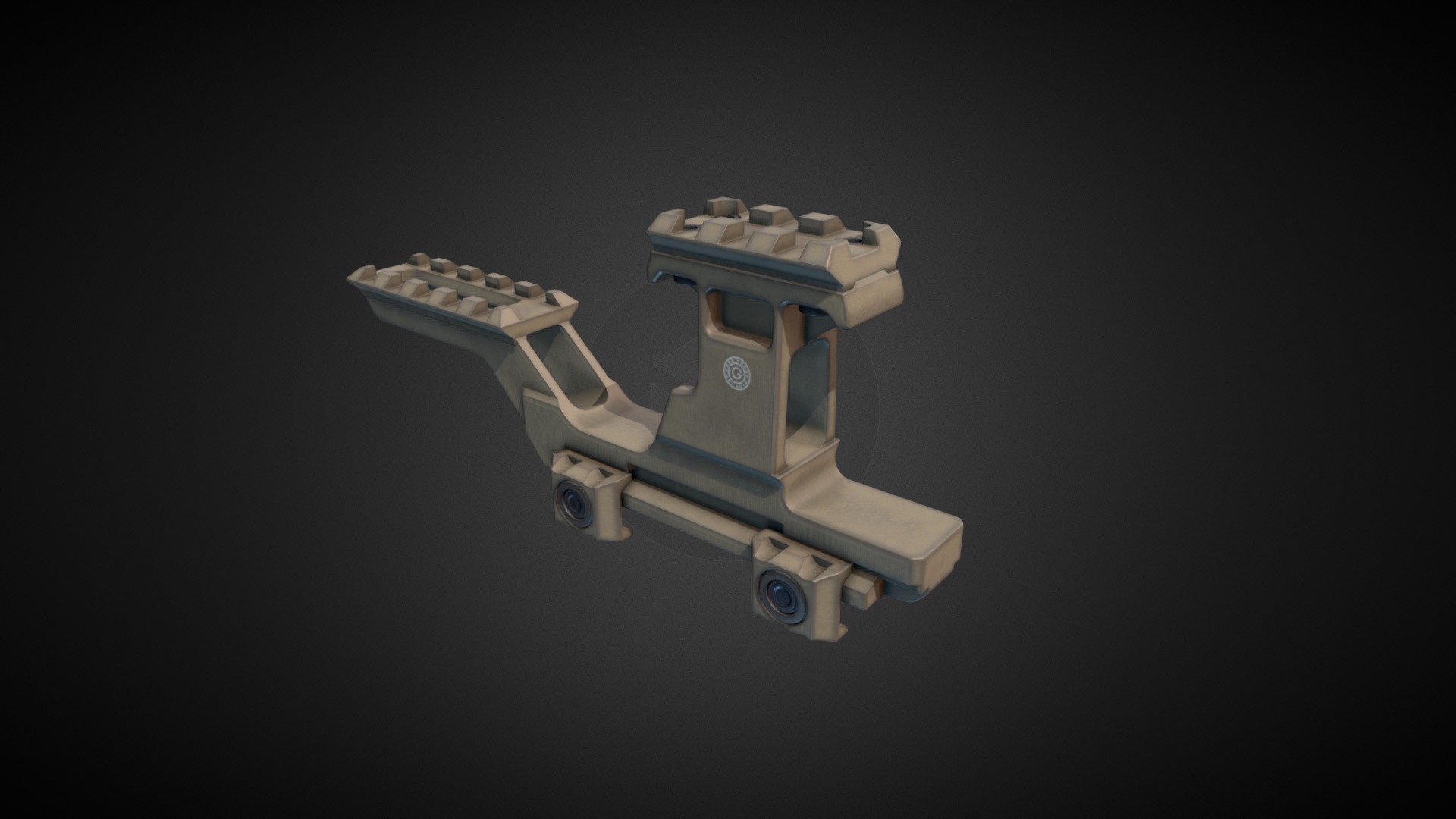 GBRS Optic Mount - Buy Royalty Free 3D model by Akinaro [8573790 ...