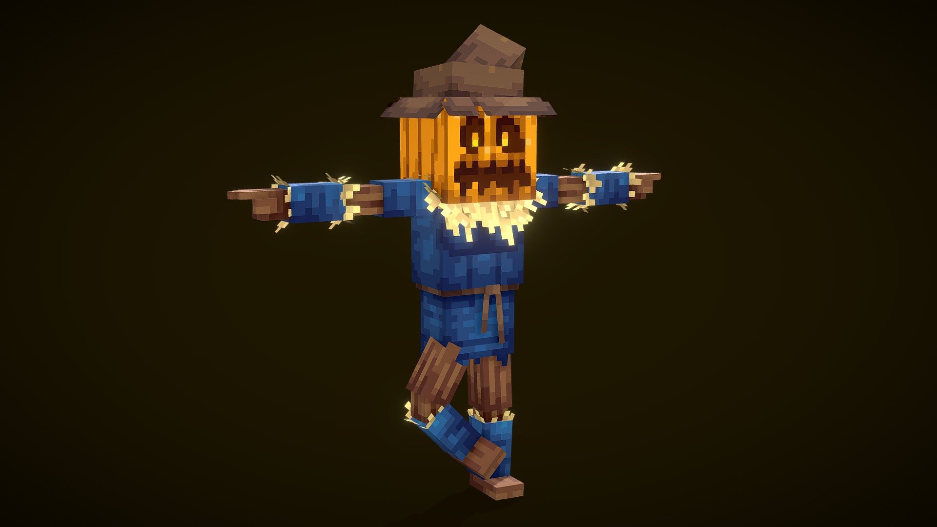 Straw Golem - 3D model by FubuCreator [8573e69] - Sketchfab