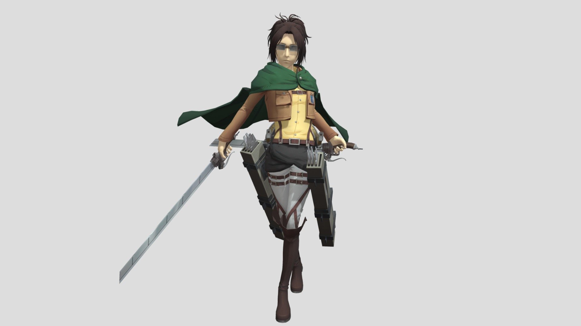 Hange Zoe AOT - Download Free 3D model by ansaldotoys2 [85744a3 ...