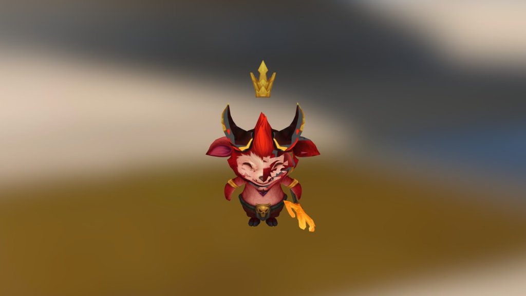 Teemo Skin14 - 3D model by missvisaloser [8575ac6] - Sketchfab
