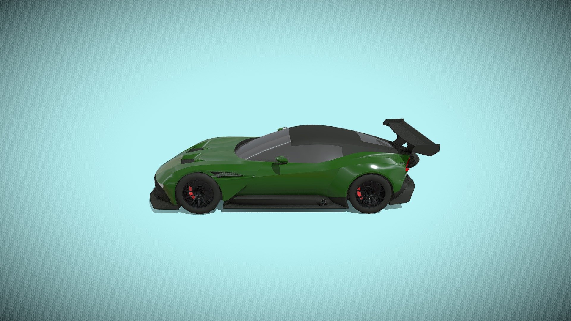 Aston Martin Vulcan 3D Game-Ready Model Low-poly - 3D model by CGOstrov ...