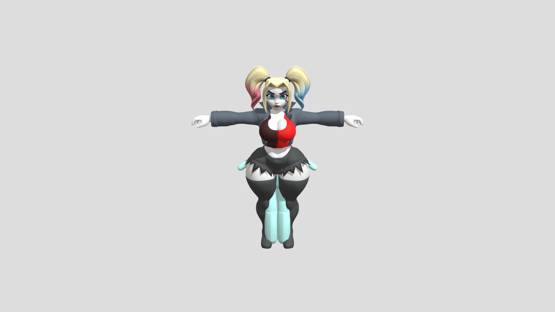 Harley Quinn - Download Free 3D model by Noba 79 (@Chamoy20) [8577f08 ...