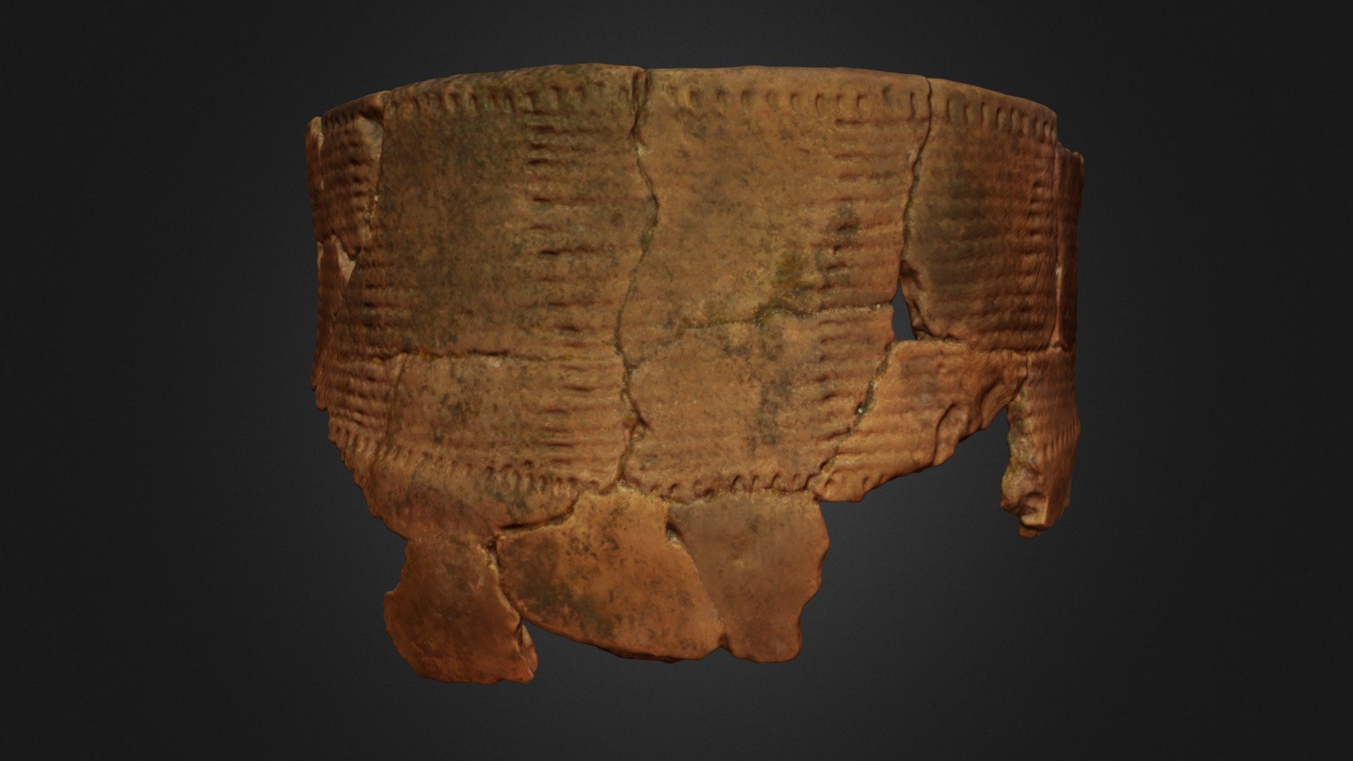DdJf-1 Laurel Pot - 3D model by Lakehead Anthropology ...